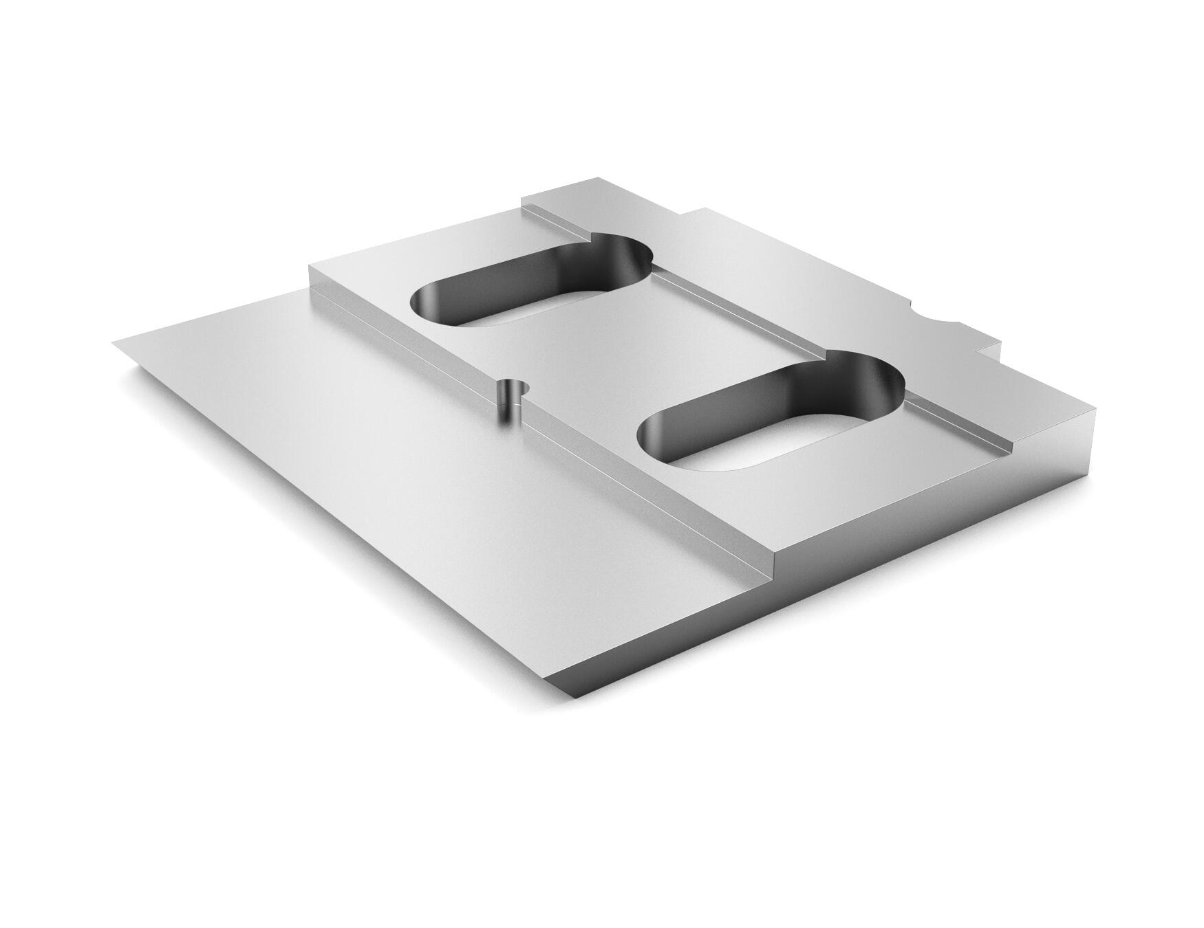 Knife retainer 199x175x18,5 Hardox 500 | Pilana Group